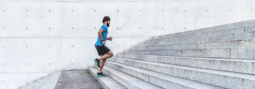 Kardiale Gesundheit durch Treppensteigen testen?